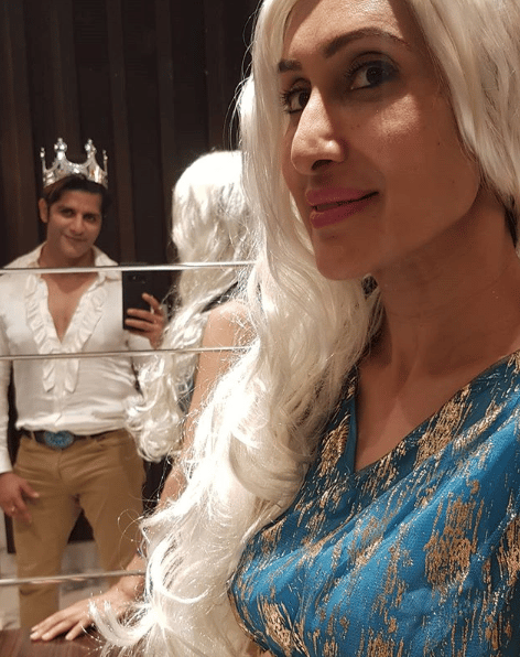 Karanvir Bohra & Wife Teejay Throw A Halloween Themed Birthday-Bash For ...