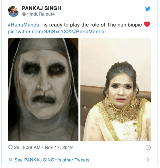Ranu Mondal's Makeup Pics Start Meme Fest On The Internet