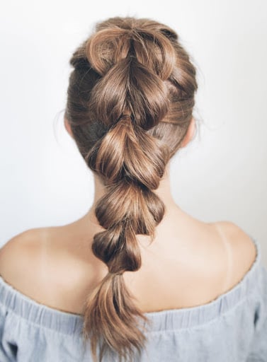 Pull-Through Braid Hairstyle Tutorial